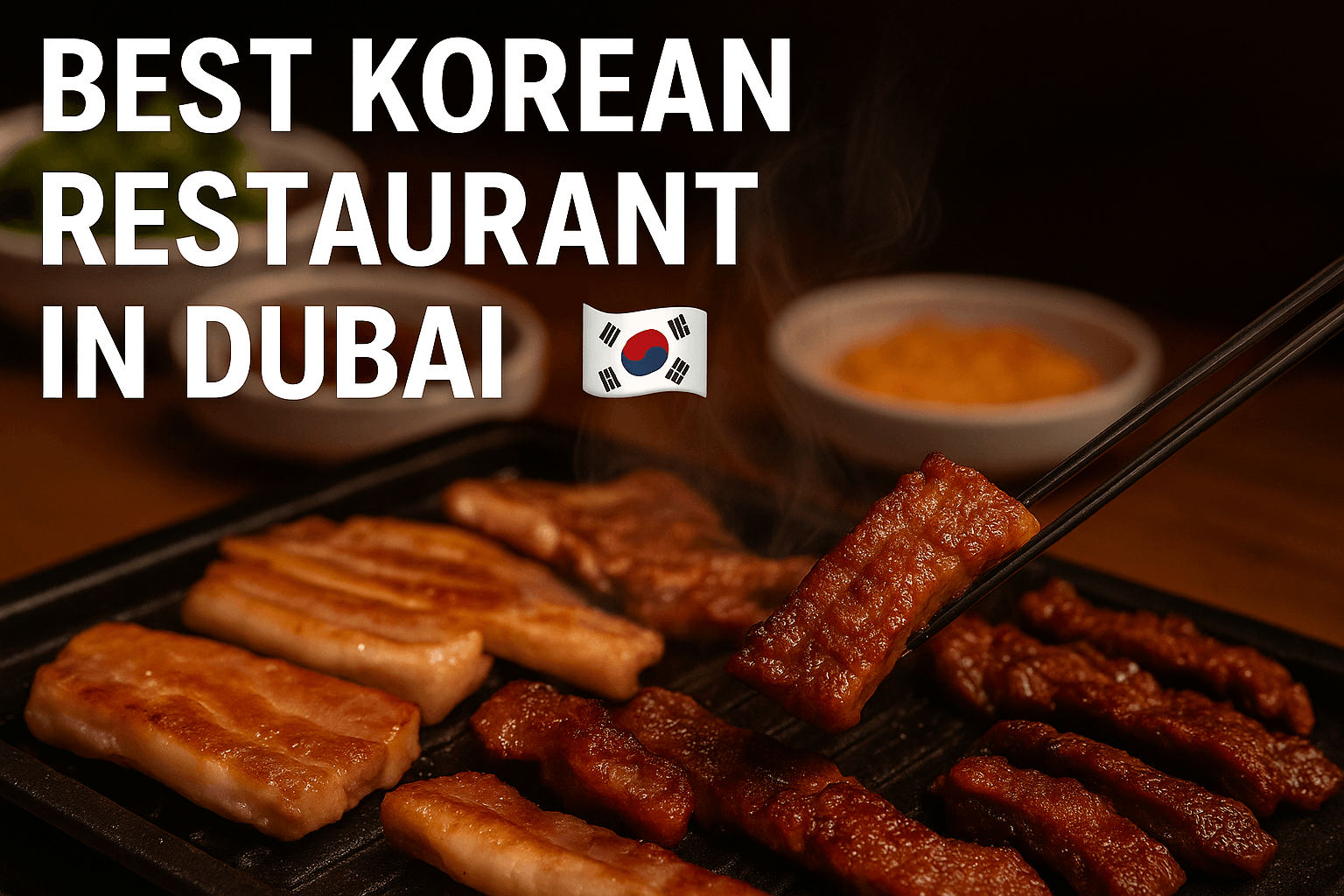 Here is the Best Korean restaurant in Dubai - Mukbang Shows